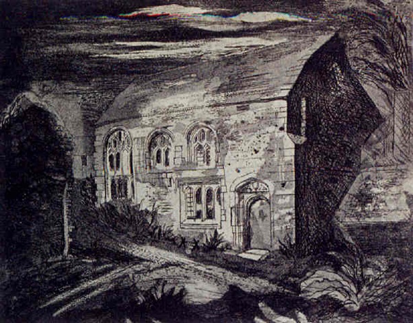 The Hall, Trecarrel, Cornwall by John Piper on artnet