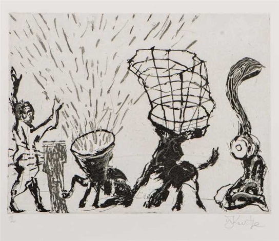 Figure with Frantic Sound from the Give and Take series by William ...