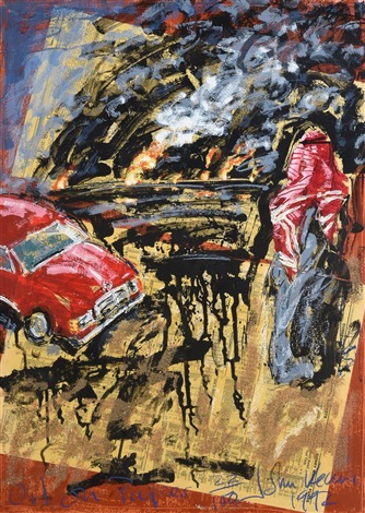 OIL ON PAPER by John Keane on artnet