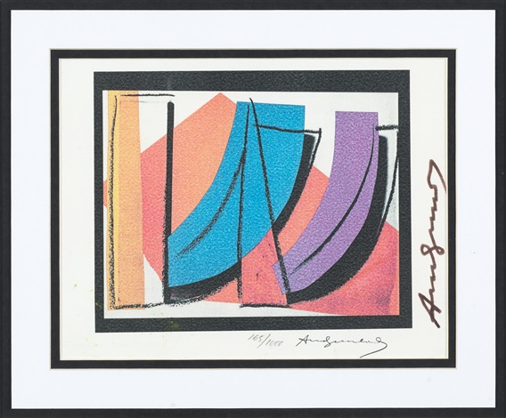 U.N. Stamp Feldman Schelman II.185, 1979 by Andy Warhol on artnet