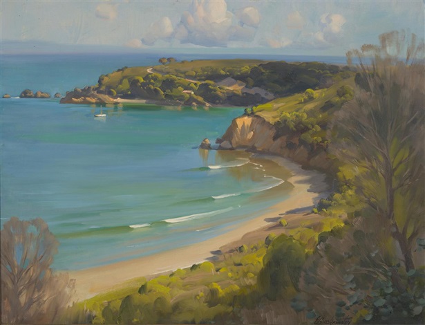 A Quiet Bay by Ernest William Buckmaster on artnet