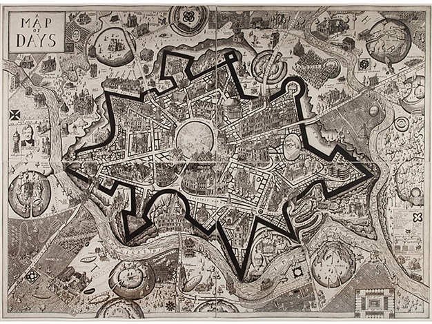 Map of Days by Grayson Perry on artnet