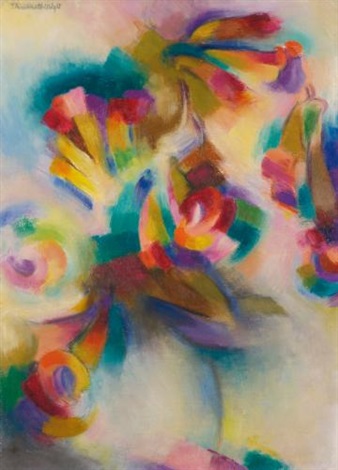 Trumpet Flowers by Stanton MacDonald-Wright on artnet