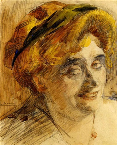 Ritratto della signora Maffi by Umberto Boccioni on artnet