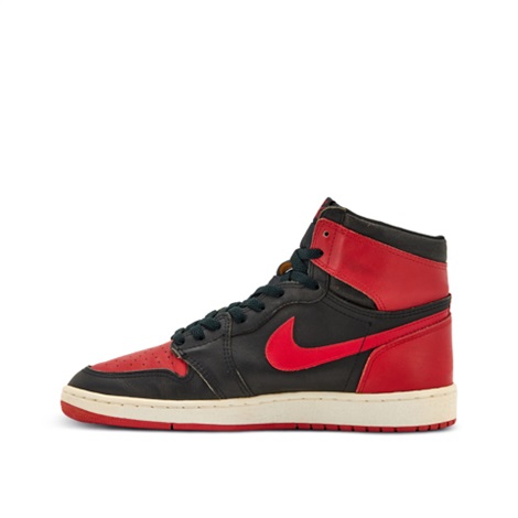 1985 Nike Air Jordan 1 Bred Size 11 on artnet