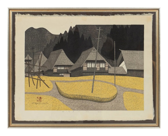 Manjushage, Kaki no Aizu, and Minori no Aizu two works by Kiyoshi Saito ...