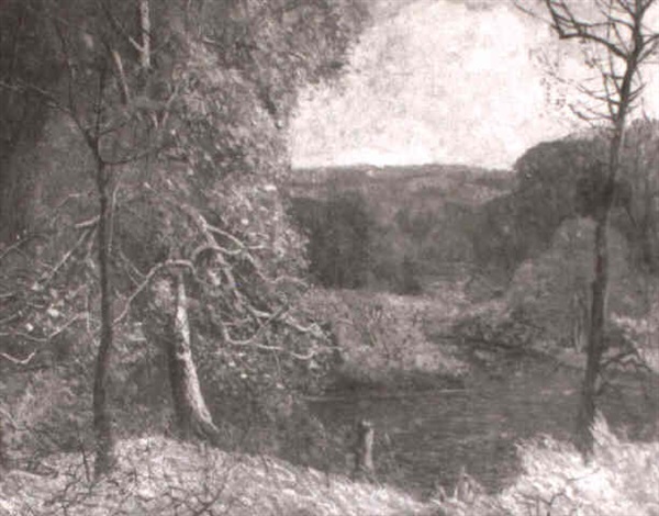 Autumn landscape by Carl Rudolph Krafft on artnet