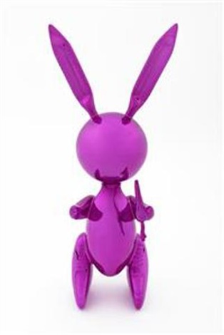 Balloon rabbit by Jeff Koons on artnet