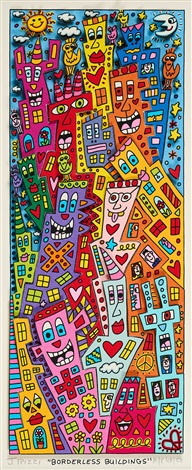 Borderless Buildings by James Rizzi on artnet
