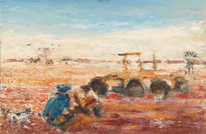 Yellow Grader by Gil Jamieson on artnet
