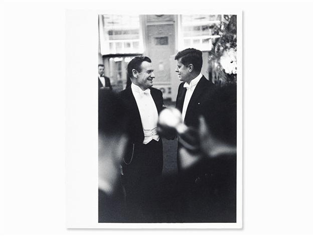 JFK And Nelson Rockefeller by John Loengard on artnet