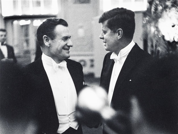 JFK And Nelson Rockefeller by John Loengard on artnet