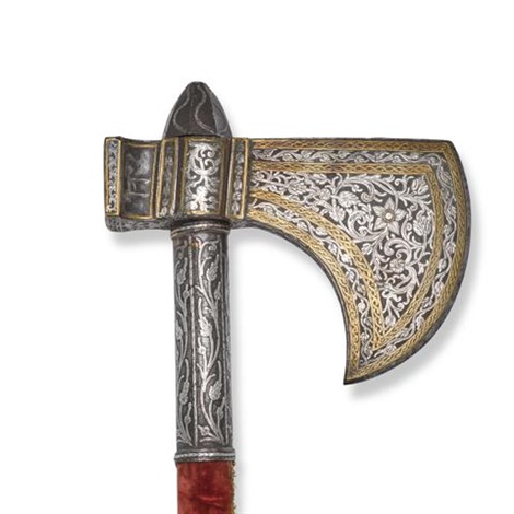 A Fine Ottoman Axe, Turkey, 19th Century on artnet