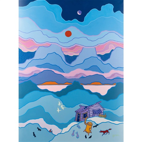 RAVENS RABBITS by Ted Harrison on artnet