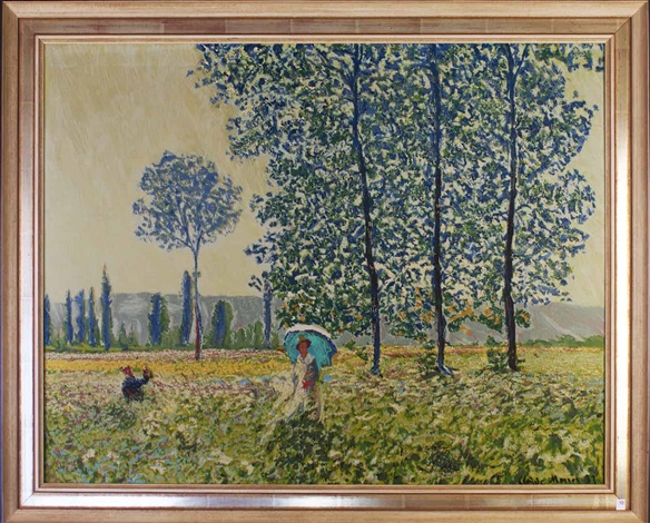 Fields in spring by Claude Monet on artnet