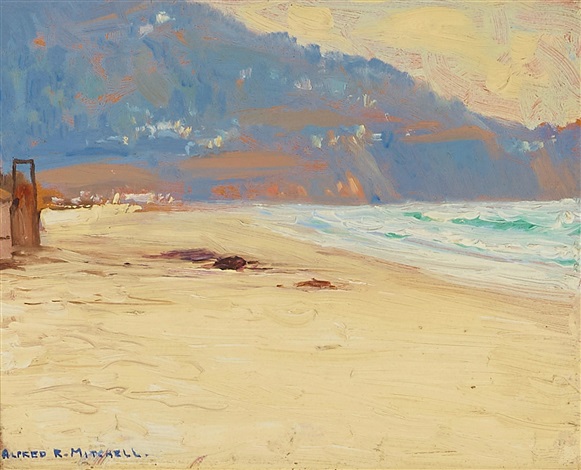 La Jolla Beach by Alfred Richard Mitchell on artnet