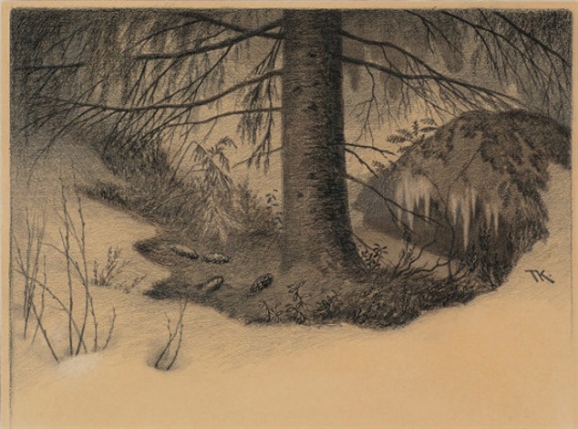 Vintereventyr by Theodor Kittelsen on artnet