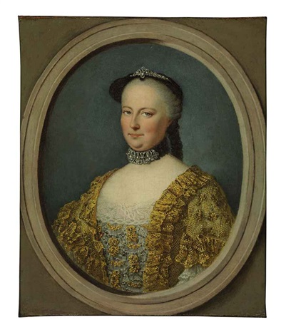 Portrait of Maria Theresa, Empress of Austria by Pierre Bernard on artnet