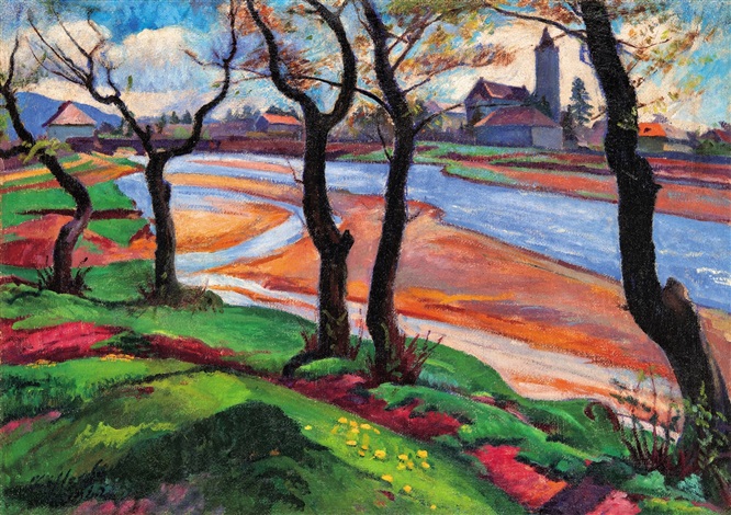 The Bank of Sasar by Sándor Ziffer on artnet