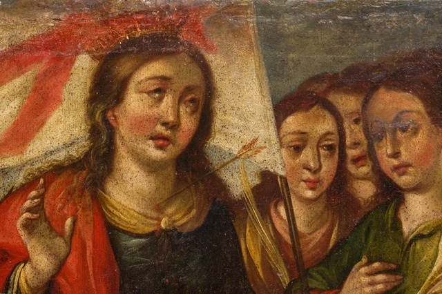 St. Ursula by Spanish School (17) on artnet