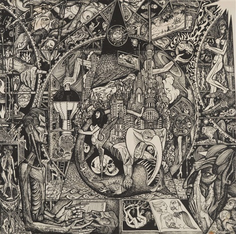 FAUST IN HIS STUDY THE FAUST LEGEND by Alasdair Gray on artnet