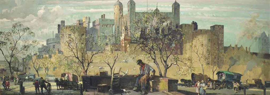 The Tower of London by Herbert Davis Richter on artnet