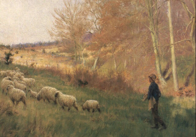 The young shepherd by William Henry Gore on artnet