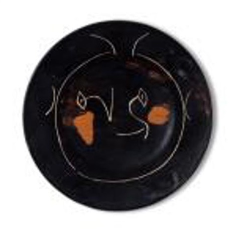 Service visage noir plate G A. R. 42 by Pablo Picasso on artnet
