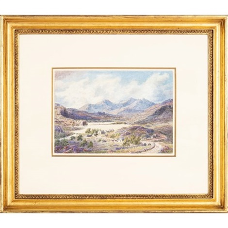 VIEW OF SNOWDON AND CAPEL CURIG, NORTH WALES by Cornelius Varley on artnet