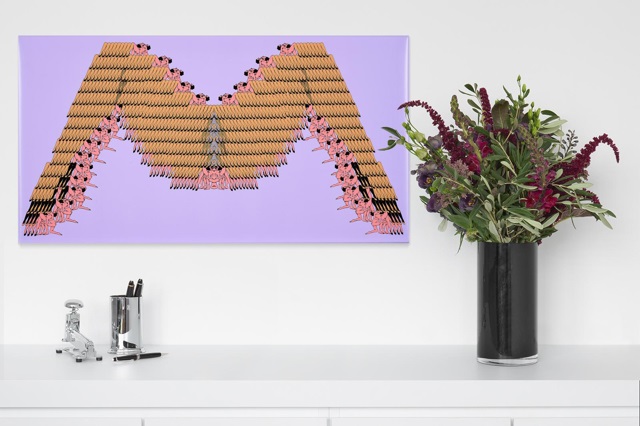 M-Formation by Thomas Bayrle on artnet