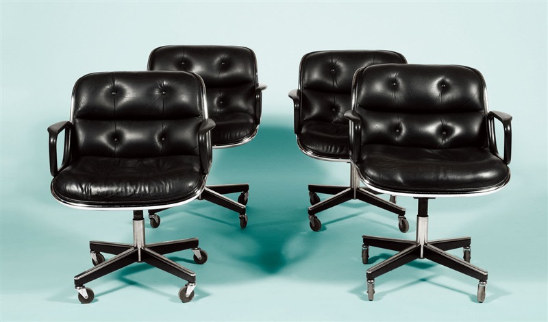 Pollock executive chair pair by Charles Pollock on artnet