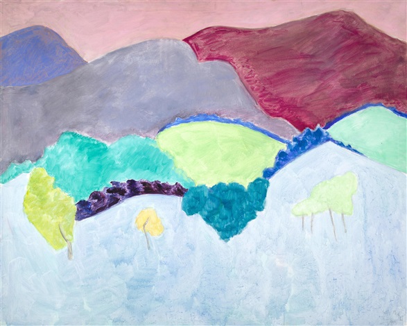 Hills and Fields by Sally Michel Avery on artnet