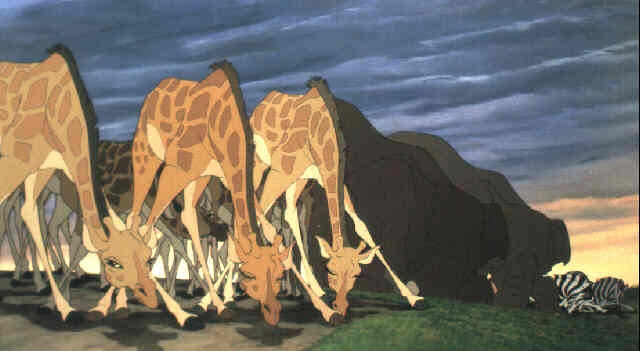 The Lion King bowing crowd by Walt Disney Studios on artnet