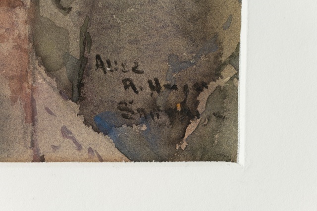 Towers on the Scotch Church, Charleston by Alice Ravenel Huger Smith on artnet