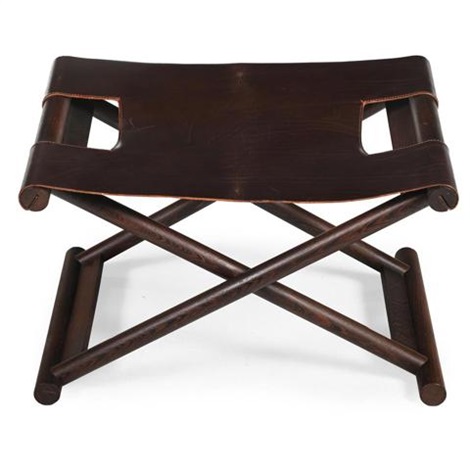 A PAIR OF CHRISTIAN LIAIGRE BAZANE STOOLS by Christian Liaigre on artnet