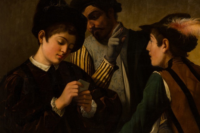 The Cardsharps by Caravaggio on artnet
