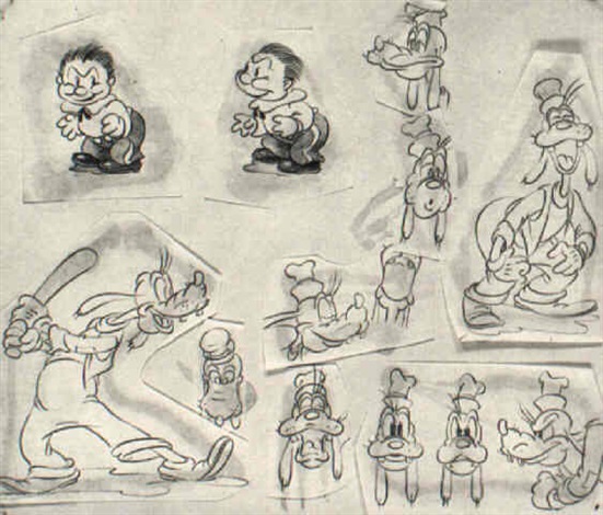 Goofy and friend by Walt Disney Studios on artnet