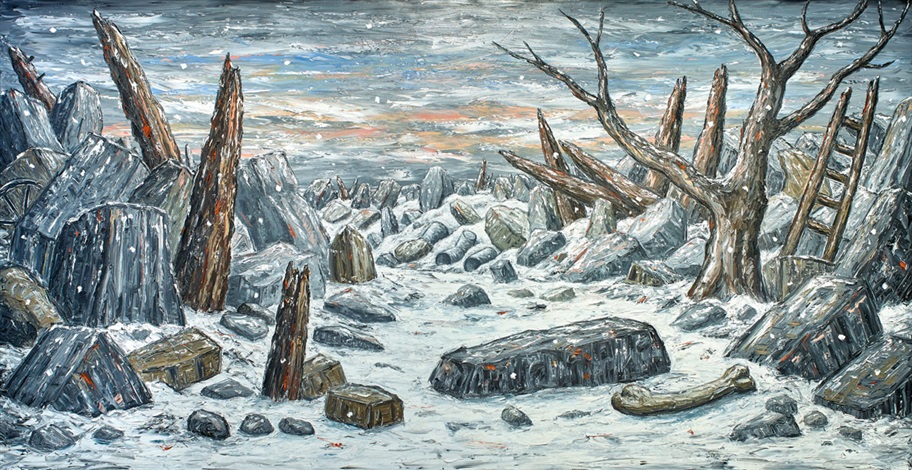 Untitled 1999 by Peter Booth on artnet