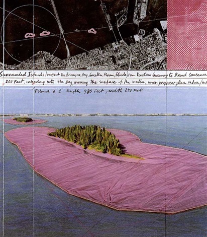 SURROUNDED ISLANDS by Christo and Jeanne-Claude on artnet