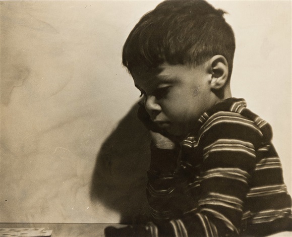 Pensive Child. by Charles White on artnet