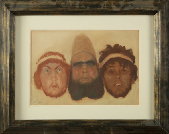 Shem, Ham, and Japheth by Abel Pann on artnet