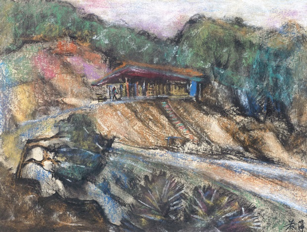 House On A Slope by Kuo Ju Ping on artnet