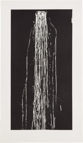 Long Vertical Falls 1, 2, 3 and 4 by Pat Steir on artnet