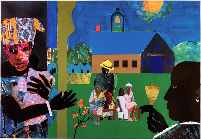 School Bell Time by Romare Bearden on artnet