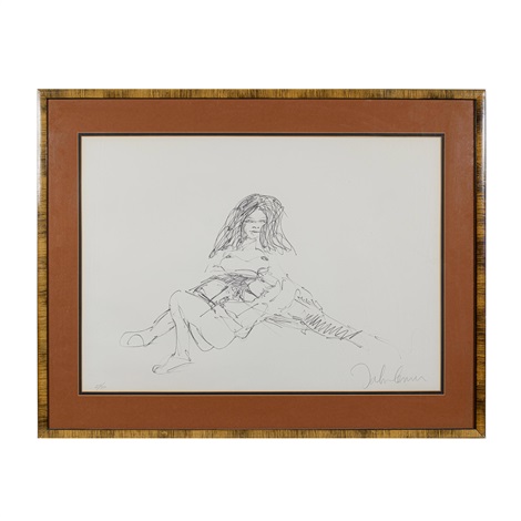 John Lennon Lithograph from the Bag One Series by John Lennon on artnet