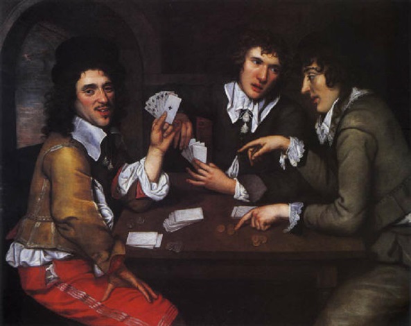 Les joueurs de cartes by Gregorius Oosterlinck on artnet
