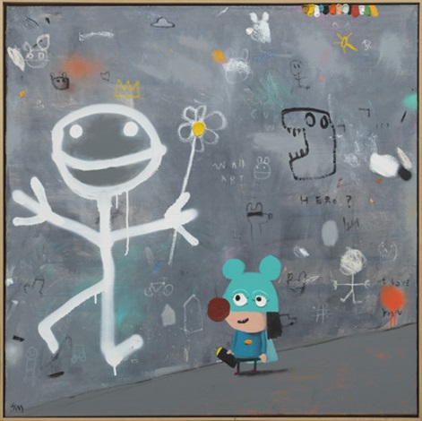 Animal Heroes Series Hero Girl by Edgar Plans on artnet