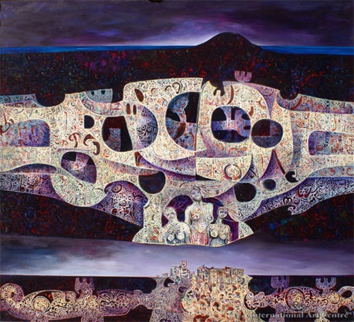 Return to the marae by Buck Nin on artnet