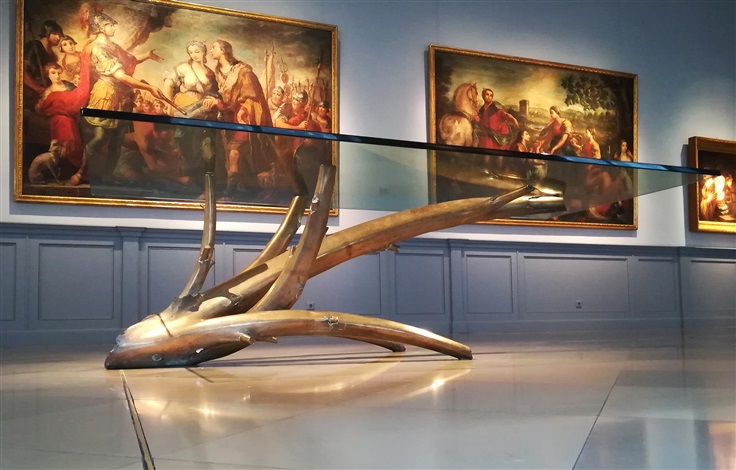 An unique table by Giacomo Manzù on artnet