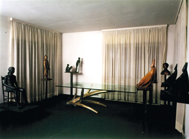 An unique table by Giacomo Manzù on artnet